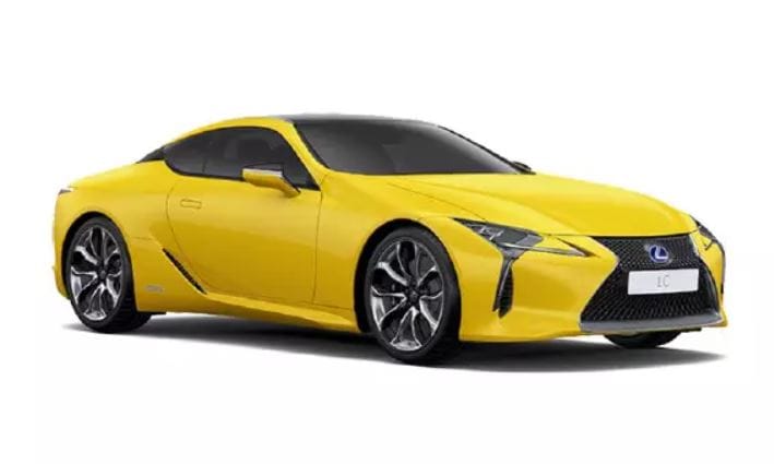 Lexus LC 500h Colours - 10 LC 500h Color Images