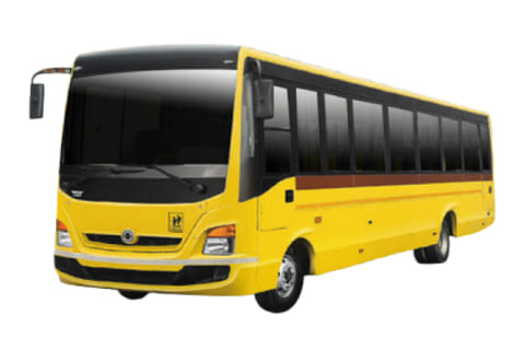 Bharat Benz 4D34i School Bus Bus Price in India (May 23) | 91Trucks.com