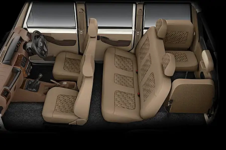 Mahindra Bolero Modified Interior