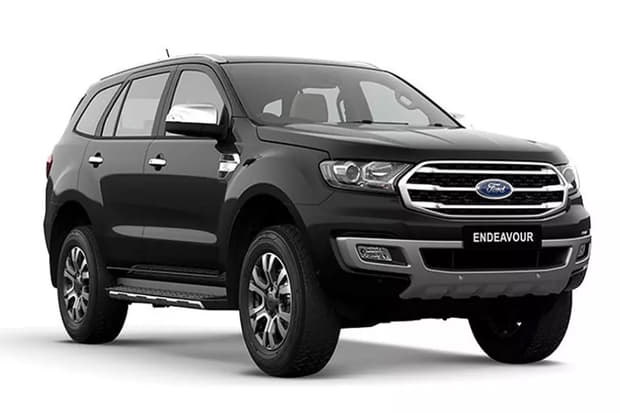 Endeavour Colours | Ford Endeavour Colours available in India 2022