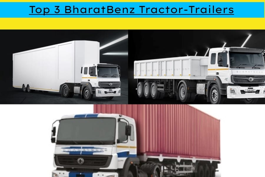 Check Out Top 3 BharatBenz Tractor-Trailers In India