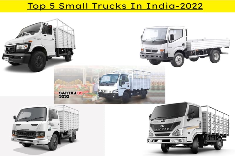 Check Out The Top 5 Small Trucks In India-2022
