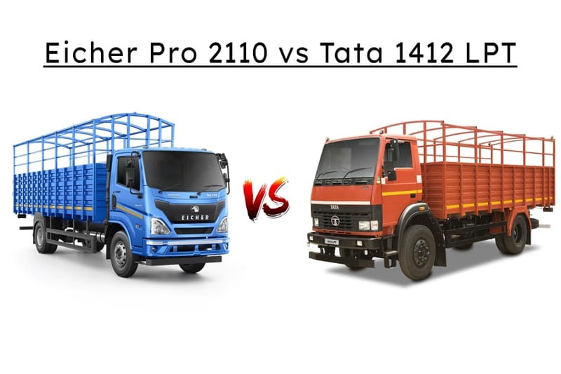 Eicher Pro 2110 vs Tata 1412 LPT Spec Comparison