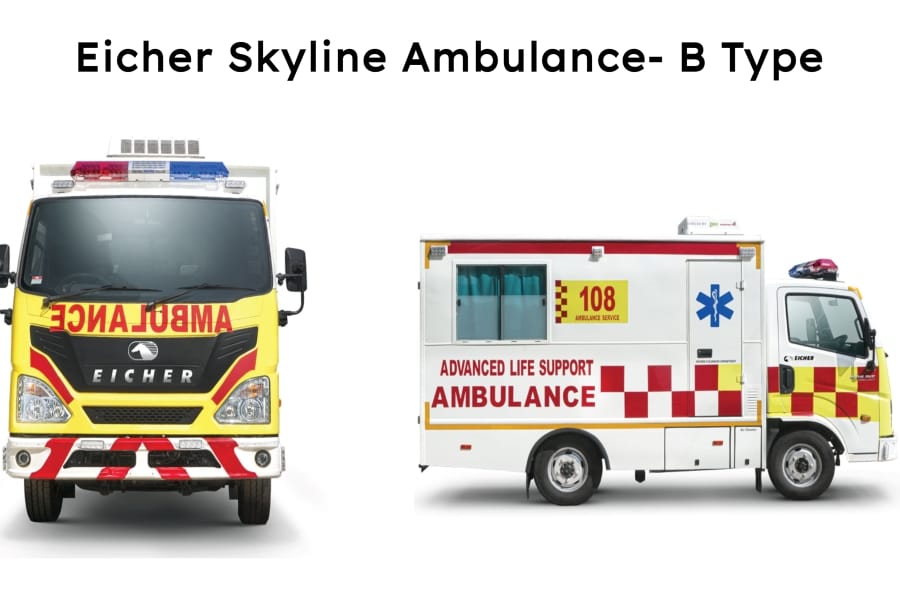 Details Which Make Eicher Skyline Ambulance- B Type The Best