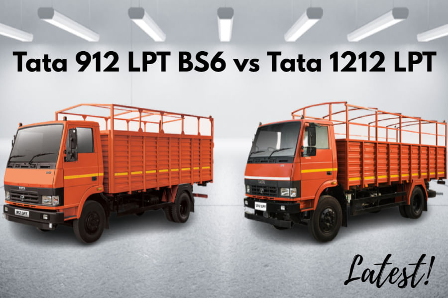 Latest Tata 912 LPT BS6 vs Tata 1212 LPT BS6 Spec Comparison