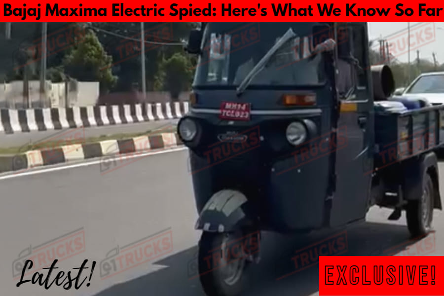 Exclusive: Bajaj Maxima Electric Spied- Could Come With 900kg Payload ...