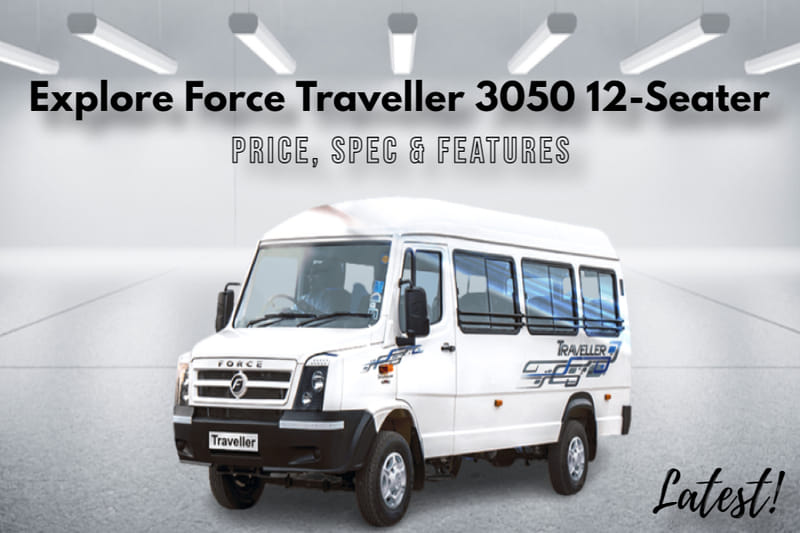 Force Traveller 3050: Tempo Traveller With Mercedes-Derived Powertrain ...