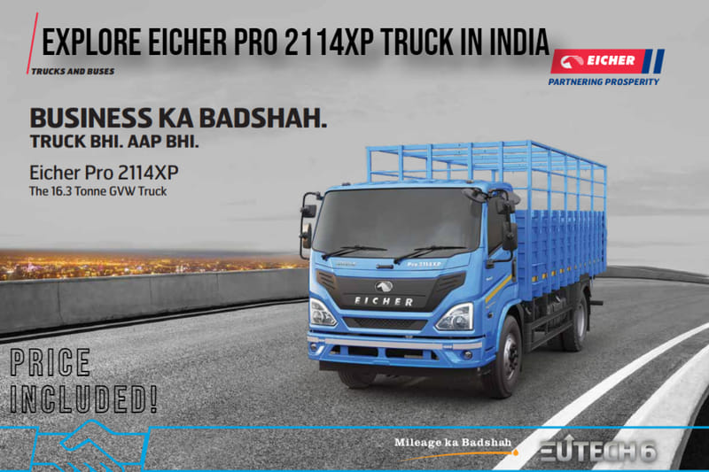 Check Out Eicher Pro 2114XP Truck With E494 4V CRS Diesel Engine, 7 ...