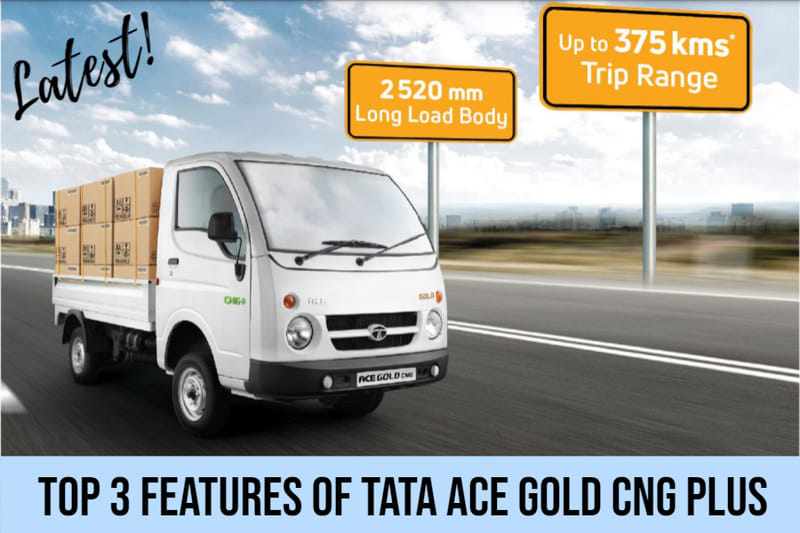 Top 3 Features Of Tata Ace Gold CNG Plus Which Is No.1 Mini Truck In ...