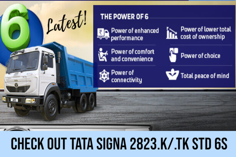 Explore Tata Signa 2823.K/.TK STD 6S Tipper Truck With Cummins ISBe 5.6 ...