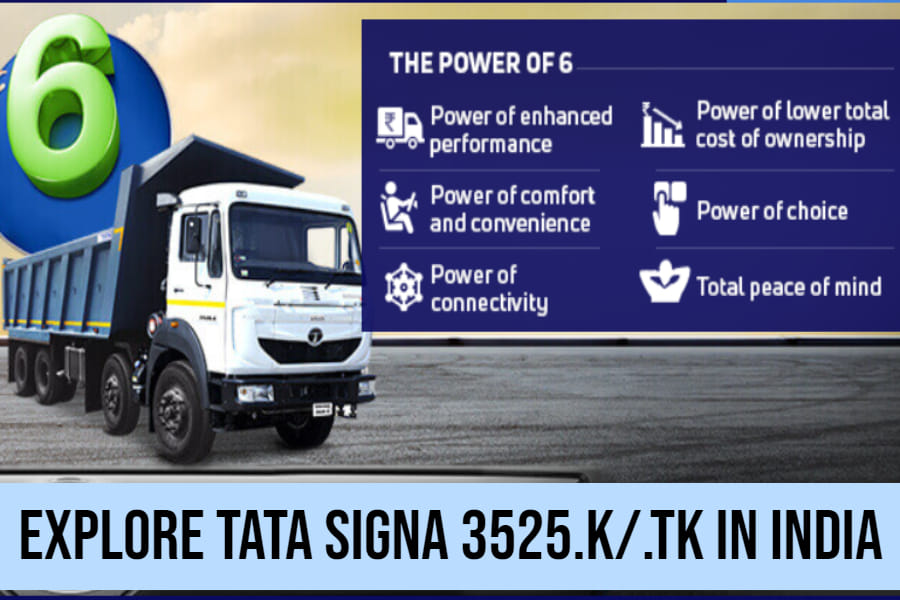 Latest Details Of Tata Signa 3525.K/.TK With Cummins ISBe 6.7 BS6 ...