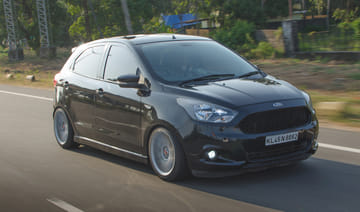 India's First Modified Bagged Ford Figo Is Here: Check Out The Low Rider