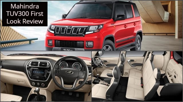 Mahindra TUV300 Images - TUV300 Interior & Exterior [28 Photos]