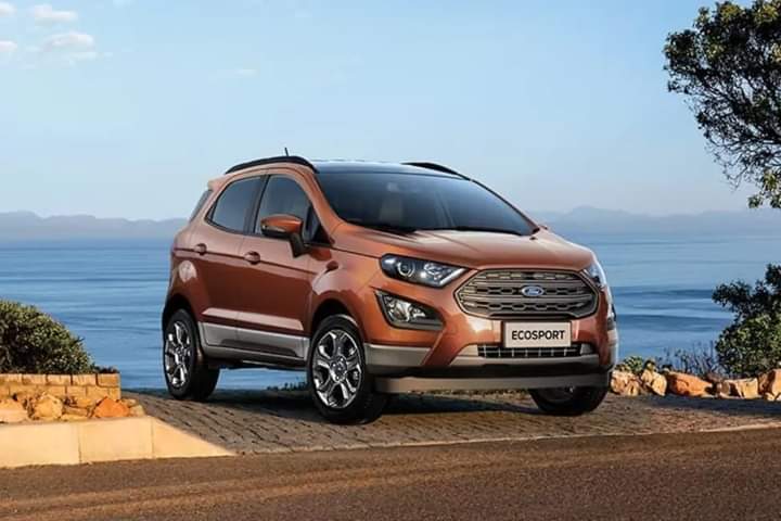 2021 Ford EcoSport Facelift Spied In India For The First Time Ever ...