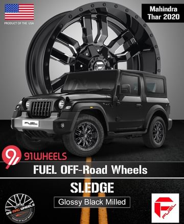 Exclusive Pictures: New 2020 Mahindra Thar Alloy Wheels - Check Out ...