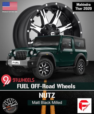 Exclusive Pictures: New 2020 Mahindra Thar Alloy Wheels - Check Out ...