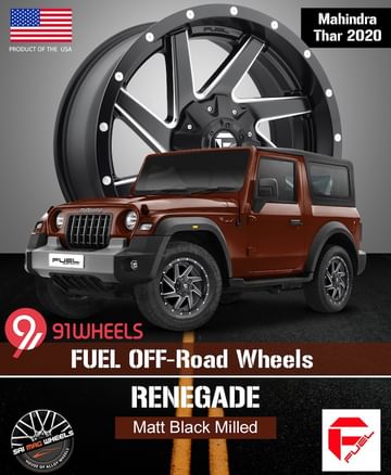 Exclusive Pictures: New 2020 Mahindra Thar Alloy Wheels - Check Out ...