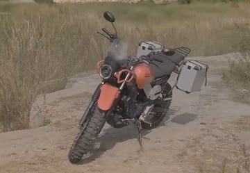 Yamaha FZX Modified To An Adventure Tourer By Zero Customs - Video