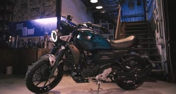 Meet The Modified Yamaha FZX From The Future - Video