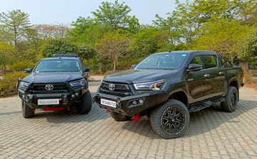 India's First Heavily Modified Toyota Hilux 4x4 Trucks