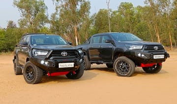 India's First Heavily Modified Toyota Hilux 4x4 Trucks