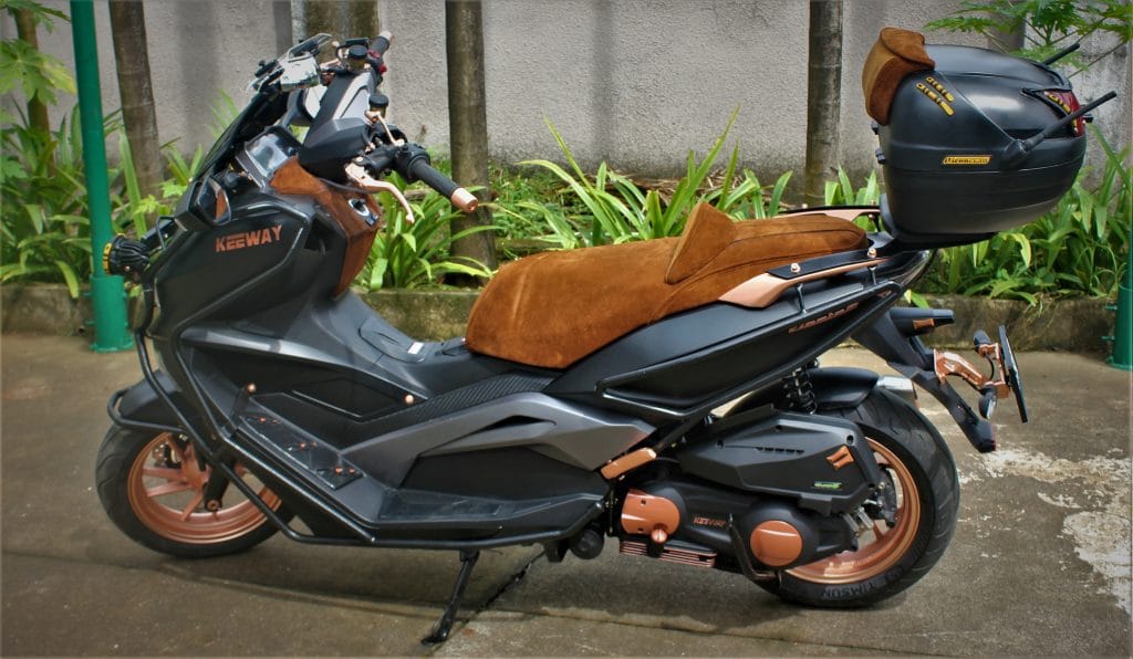 This Modified Keeway Vieste 300 Looks Dope - Check Out The Images Here