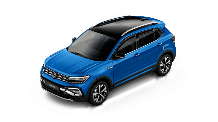 VW Taigun Spotted In Matte Black Colour - What Could Be It?