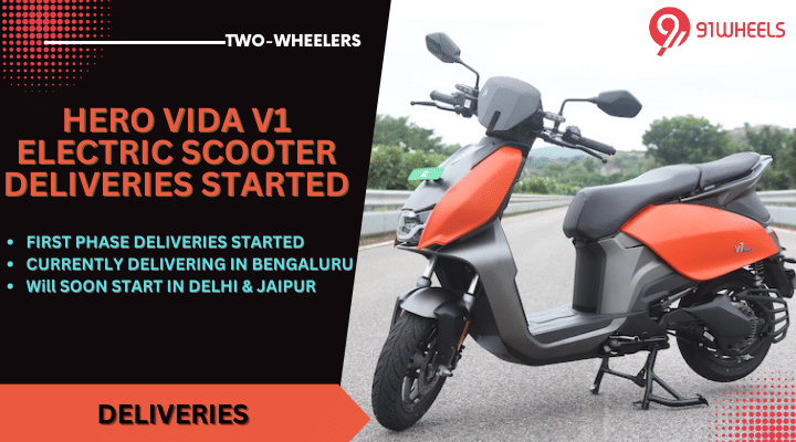 Hero Vida scooters Price in India - 2023 Hero Vida EV models, Reviews ...