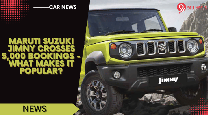 Maruti Jimny Specifications - Detailed Features, Engine, Mileage @91Wheels