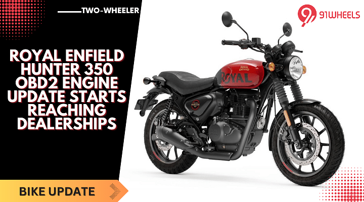 Royal Enfield Hunter 350 Obd2 Update Starts Reaching Dealerships