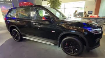 2023 MG Gloster Black Storm Edition Walkaround As It Goes Stealth- Pics