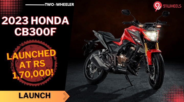 2023 Honda CB300F Launched At Rs 1,70,000 - Gets OBD-2 Compliant Engine