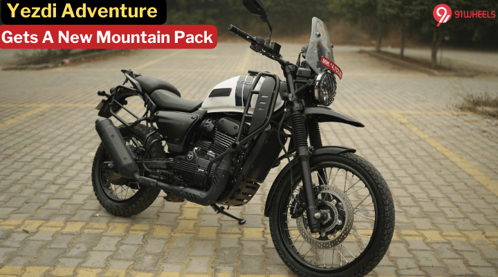 Yezdi Adventure Gets New Mountain Pack With Knuckle Guard & Other ...