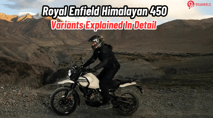 Royal Enfield Himalayan 450 Variants Explained In Detail: Everything ...