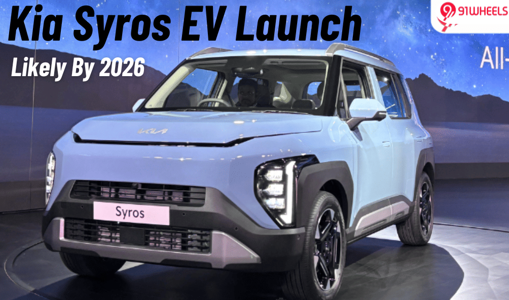 Kia Syros EV Could Possibly Launch In 2026; Up To 400 km Range