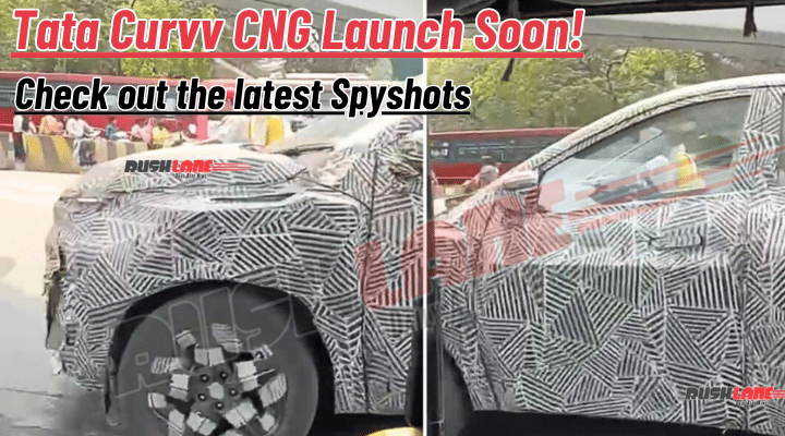 Tata Curvv CNG Launch Soon! Check out the latest Spyshots
