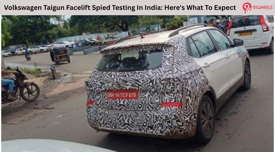Volkswagen Taigun Facelift Spied Testing In India: Here's What To Expect