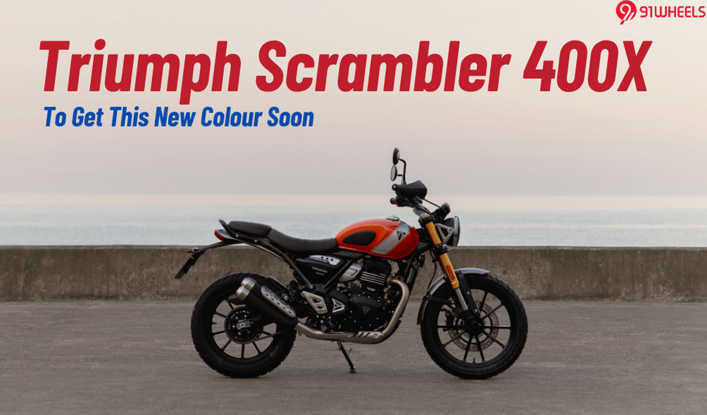 Triumph Scrambler 400X To Get This New Colour Option Soon- Images