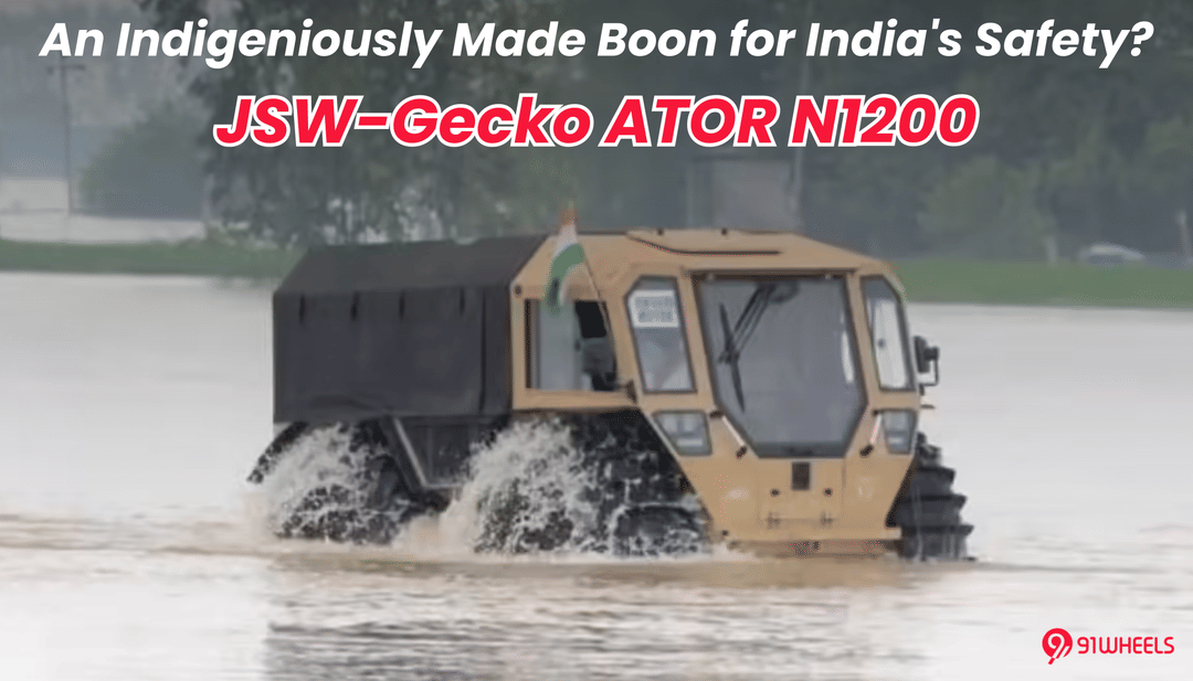 JSW-Gecko ATOR N1200: An Indigeniously Made Boon for India's Safety?