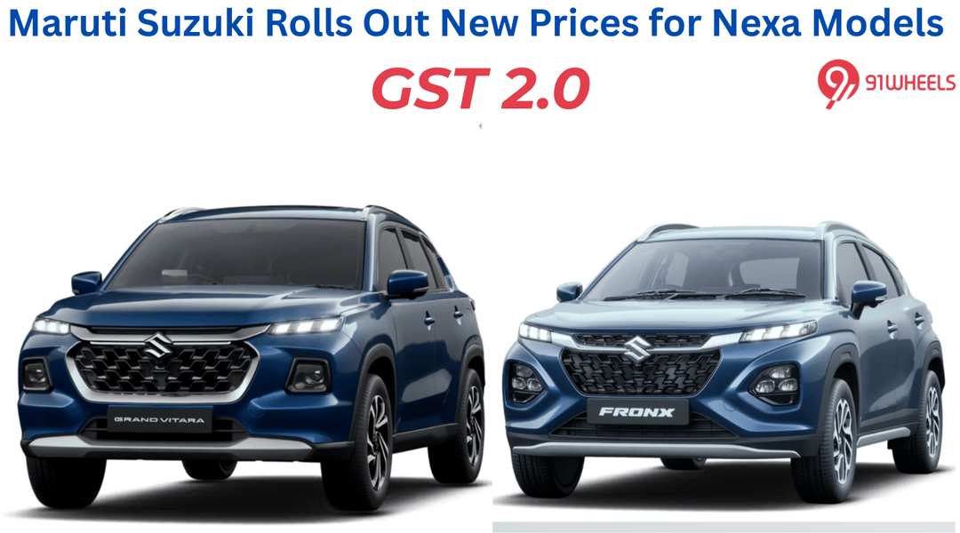 Maruti Suzuki Rolls Out New Prices for Nexa Models - GST 2.0